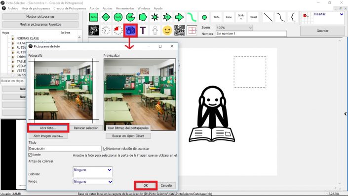 Picto Selector – 14 – Pictogram Maker – Aula abierta de ARASAAC