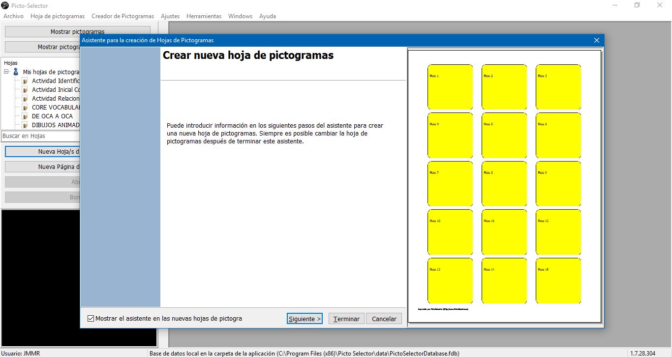 Picto Selector – 4 – Create a new sheet of pictograms - Aula abierta de ...