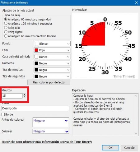 Picto Selector – 6 – Clock pictograms – Aula abierta de ARASAAC