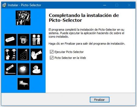 Picto Selector – 2 – Installation – Aula abierta de ARASAAC