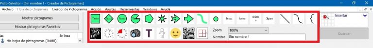 Picto Selector – 14 – Pictogram Maker – Aula abierta de ARASAAC