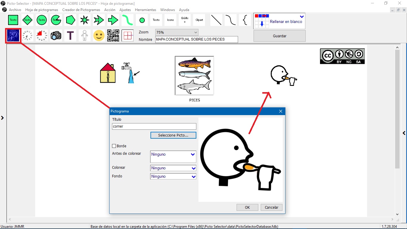 Picto Selector – 15 – Create a new page of pictograms – Aula abierta de ...