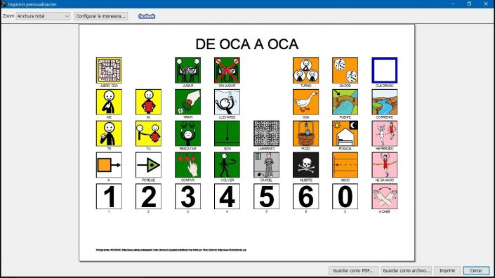 Picto Selector – 17 – Examples of use – Aula abierta de ARASAAC