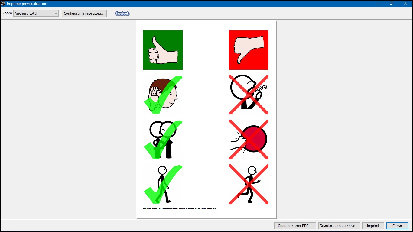 Picto Selector – 17 – Examples of use – Aula abierta de ARASAAC