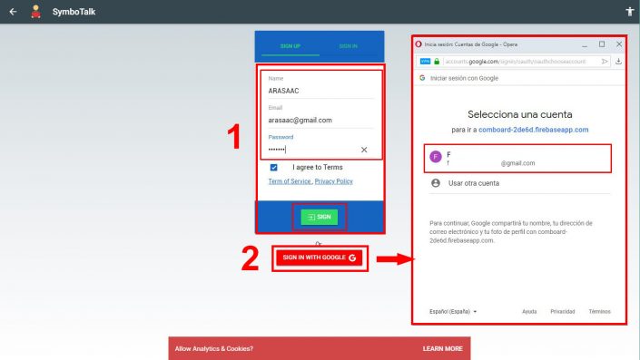 Symbotalk – 2 – Registration and access to Symbotalk – Aula abierta de ...