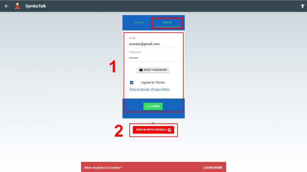 Symbotalk – 2 – Registration and access to Symbotalk – Aula abierta de ...