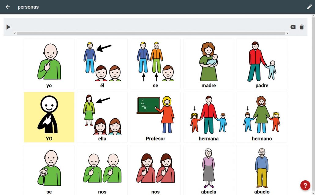 Symbotalk – 5 – We create and link a board – Aula abierta de ARASAAC