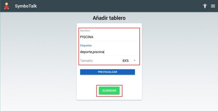 Symbotalk – 5 – We create and link a board – Aula abierta de ARASAAC