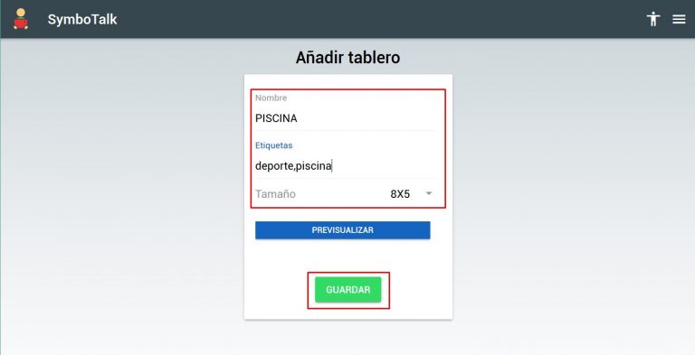 Symbotalk – 5 – We create and link a board – Aula abierta de ARASAAC