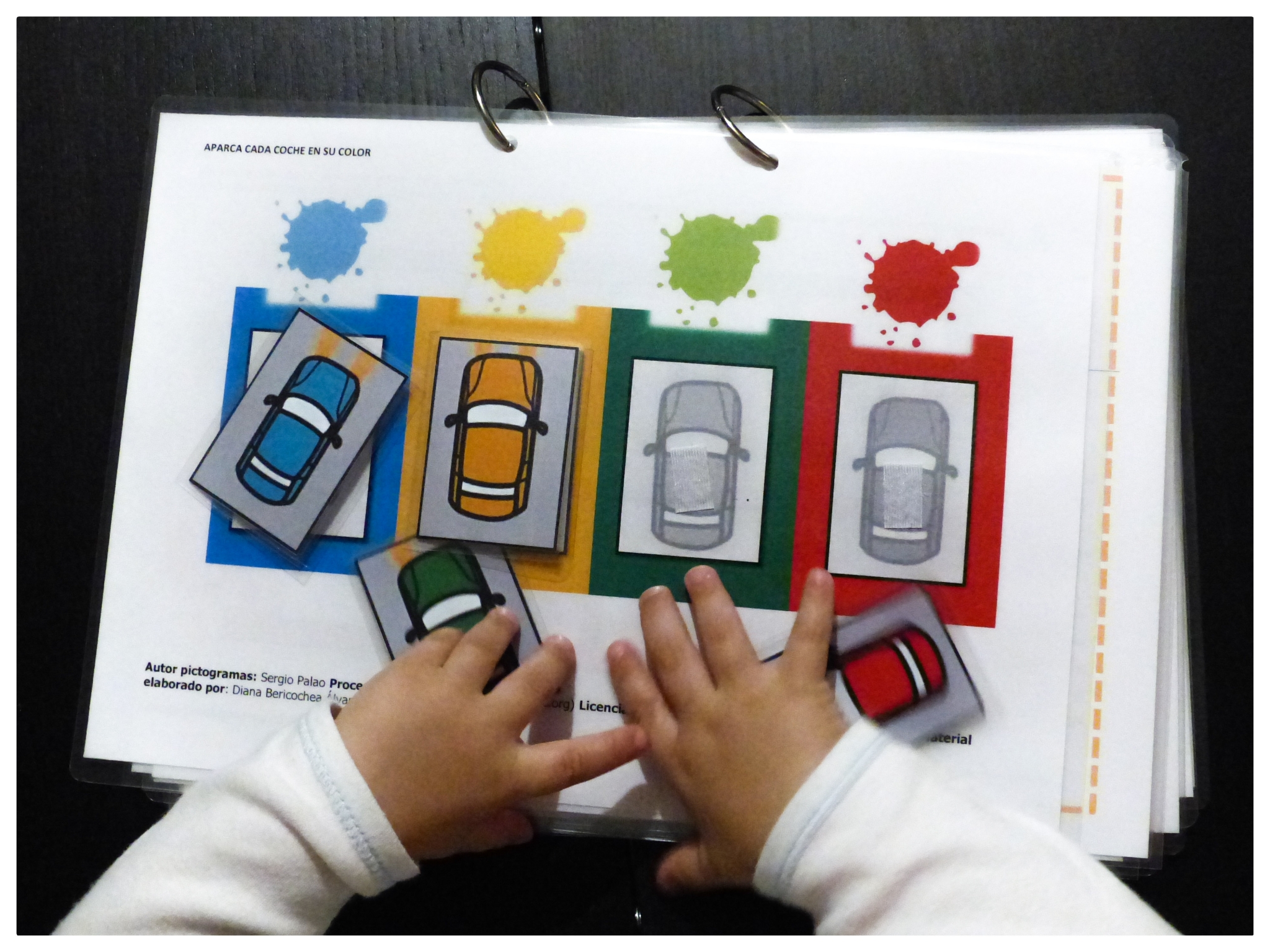 Materiales CAA – Materiales Teacch – Educación Infantil – Aula abierta de ARASAAC