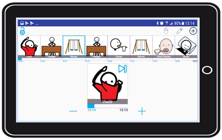 AAC Tutorial – How to create a visual agenda with pictograms – Aula ...