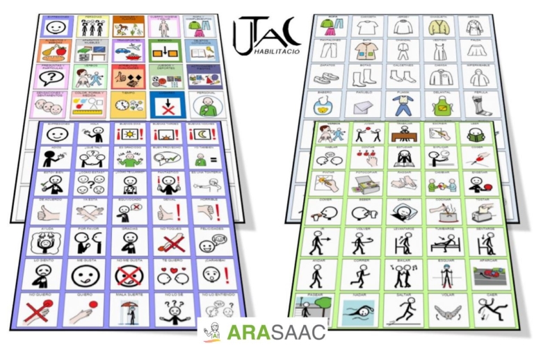 UTAC-CACE Vocabulary – Aula abierta de ARASAAC