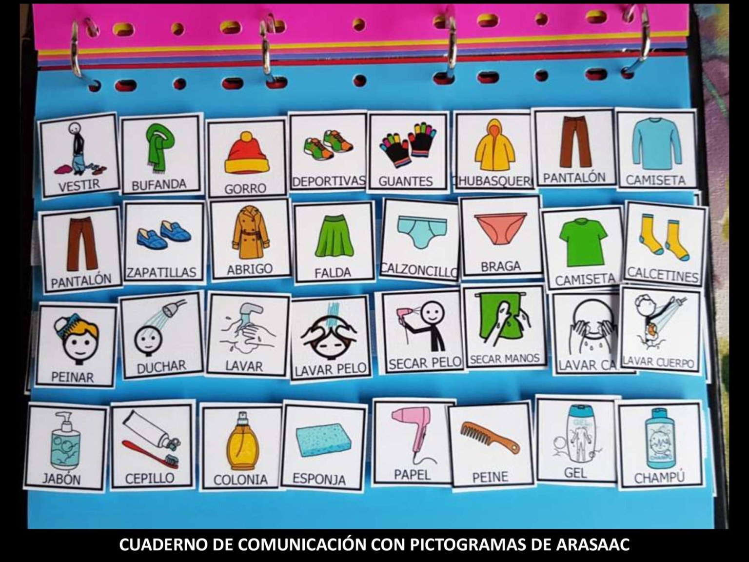 Tutorial CAA – “How to build a communication notebook with pictograms ...