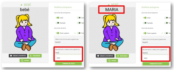 Tutorial 10 – ARASAAC Website – Customization – Text Options – Aula ...