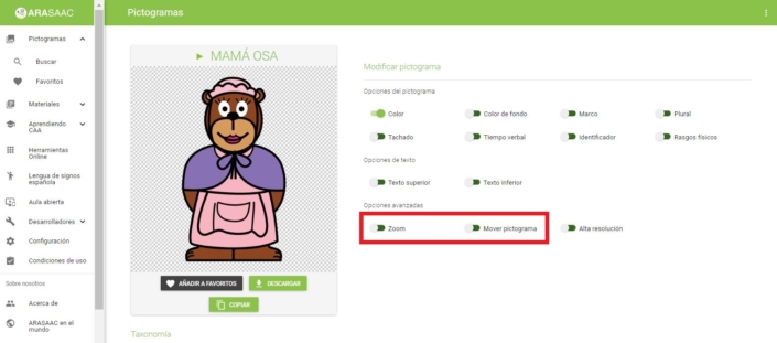 Tutorial 11 – ARASAAC Website – Customization – Advanced Options – Aula ...
