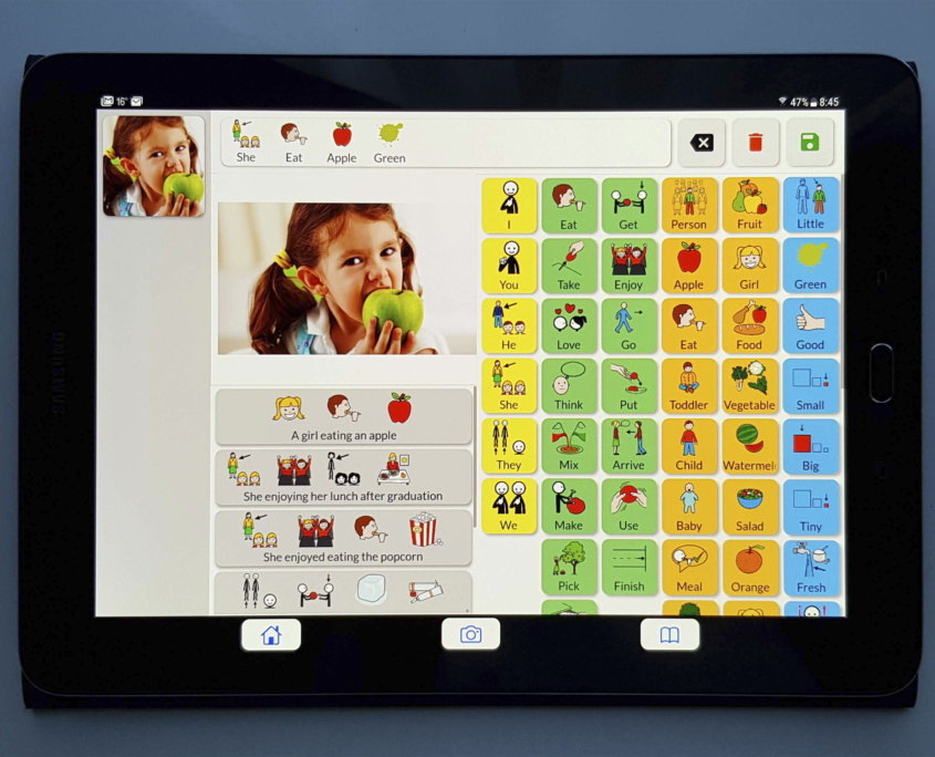 Click AAC – 0 – Home – Aula abierta de ARASAAC