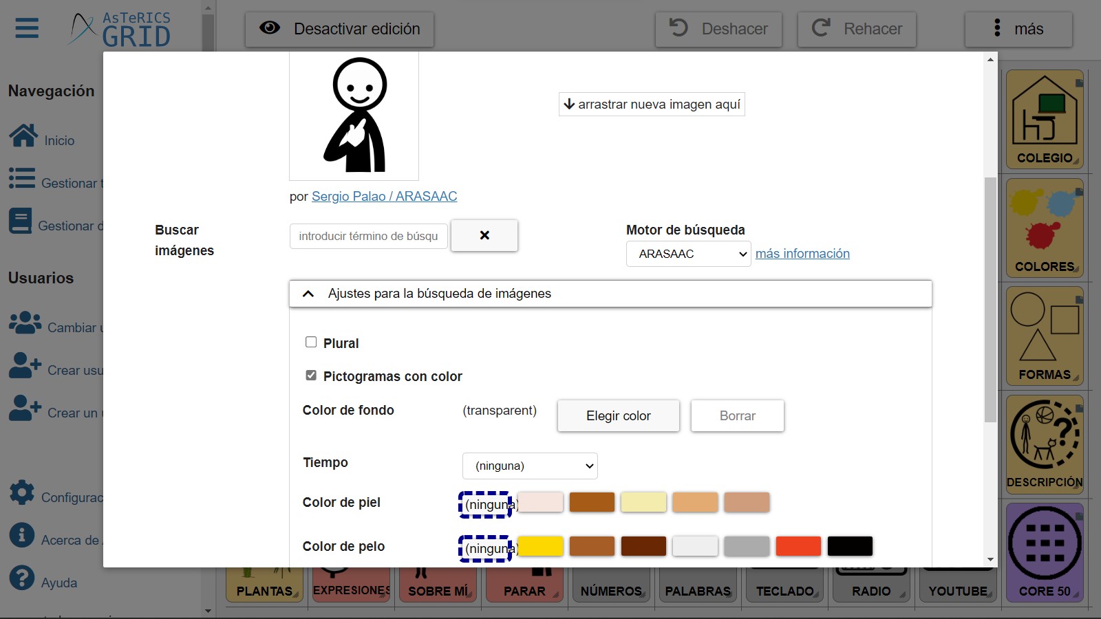 AsTeRICS Grid Dynamic Communicator – 1 – Introduction to basic functionalities – Aula abierta de ...
