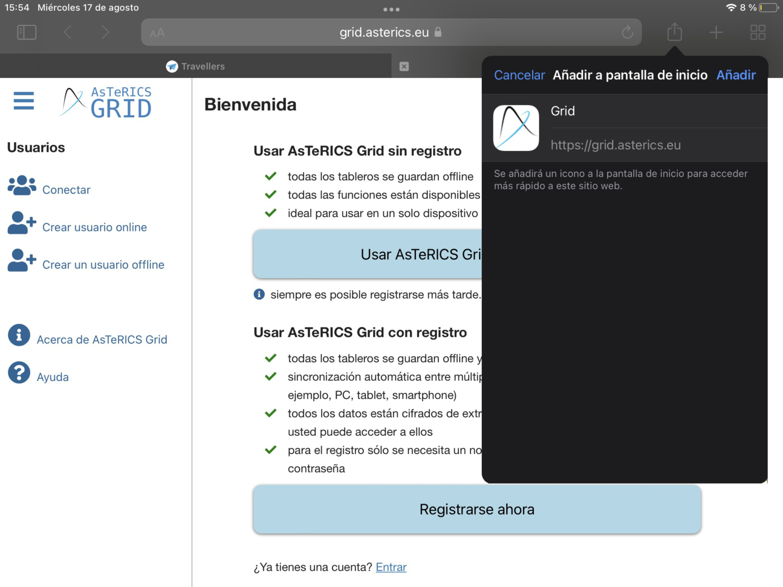 AsTeRICS Grid Dynamic Communicator – iOS Install – Aula abierta de ARASAAC