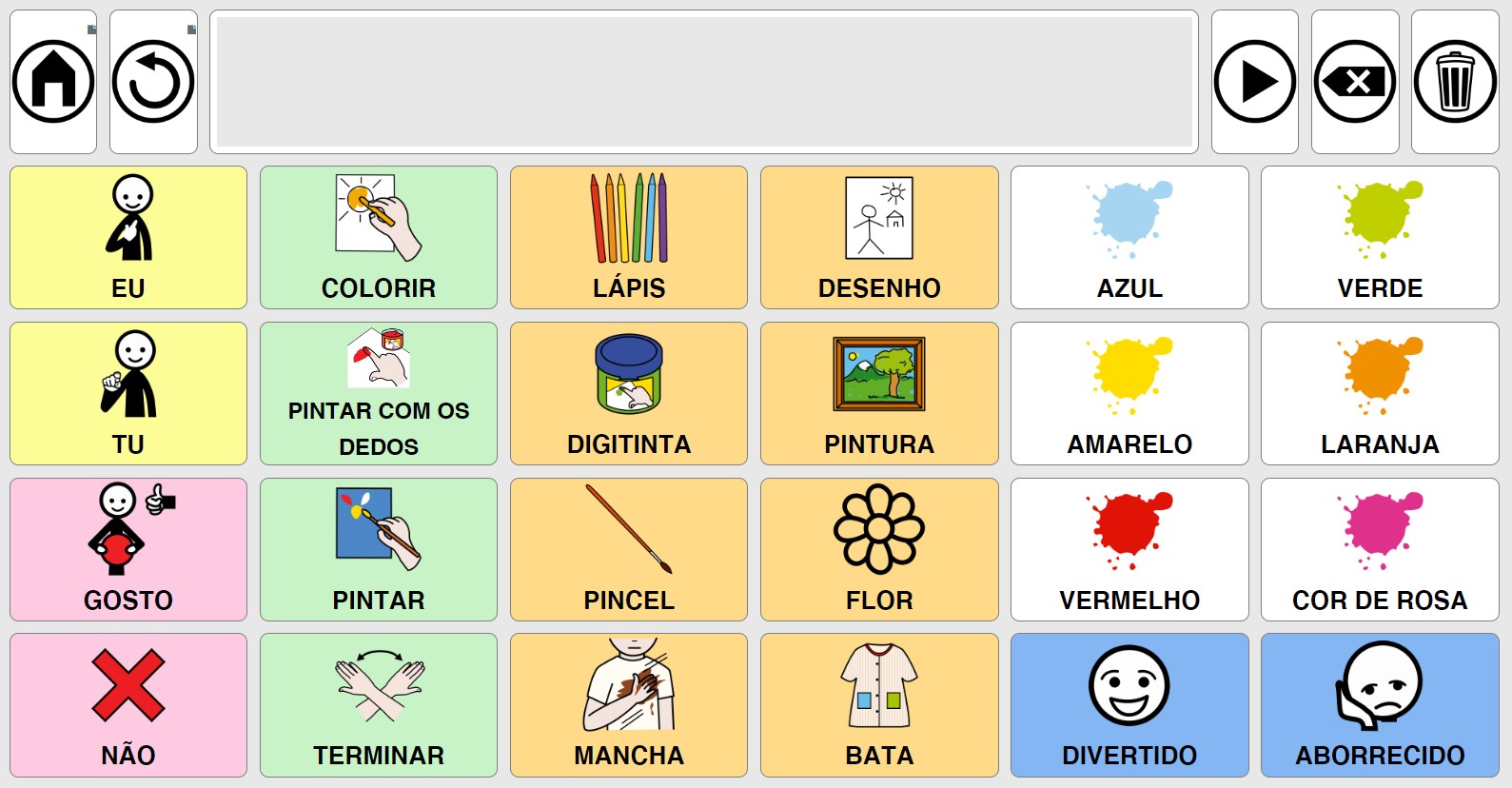 Comunicador AsTeRICS Grid – Tableros de comunicación para trabajar el ...