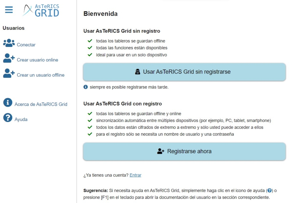 AsTeRICS Grid Communicator – Quick visual guide to create a new communicator in AsTeRICS Grid ...