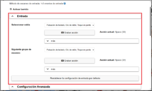 AsTeRICS Grid Communicator – 22 – Input Options - Aula abierta de ARASAAC