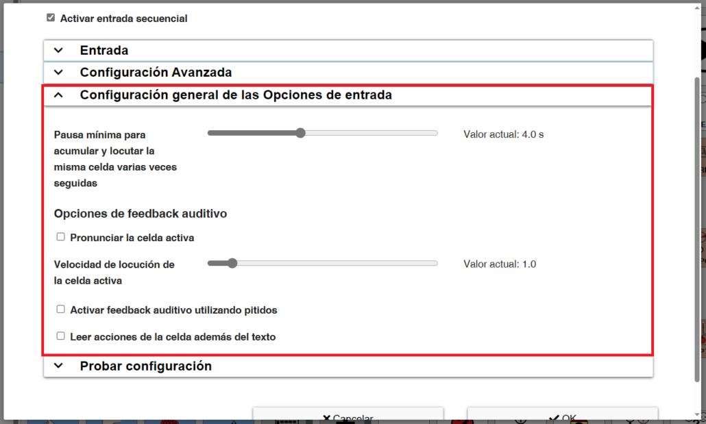 AsTeRICS Grid Communicator – 22 – Input Options - Aula abierta de ARASAAC