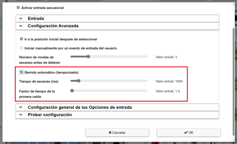 AsTeRICS Grid Communicator – 22 – Input Options - Aula abierta de ARASAAC